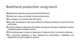 Bioethanol technology.Bioethanol technologypptx | PPTX