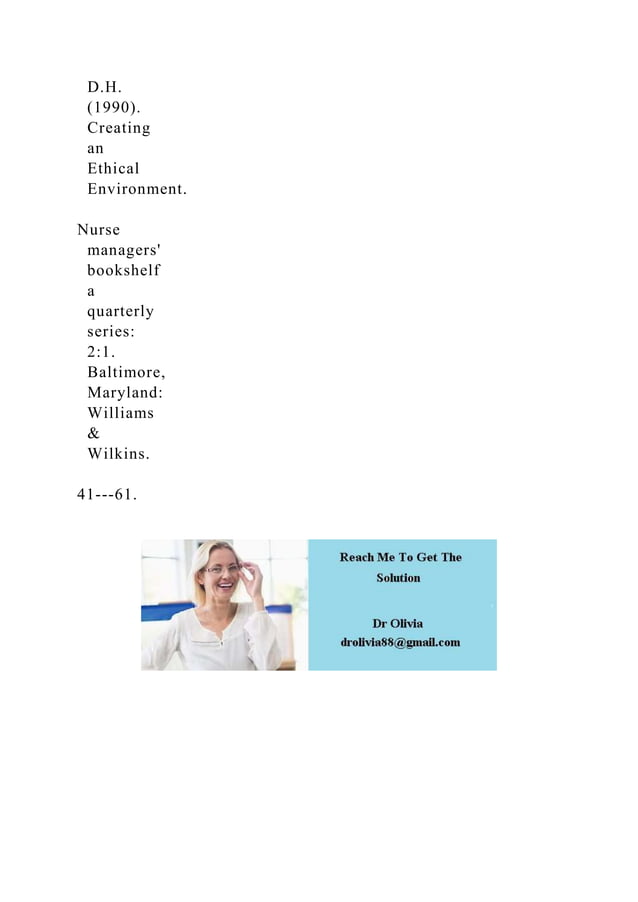 Bioethical Decision Making Model 1..docx