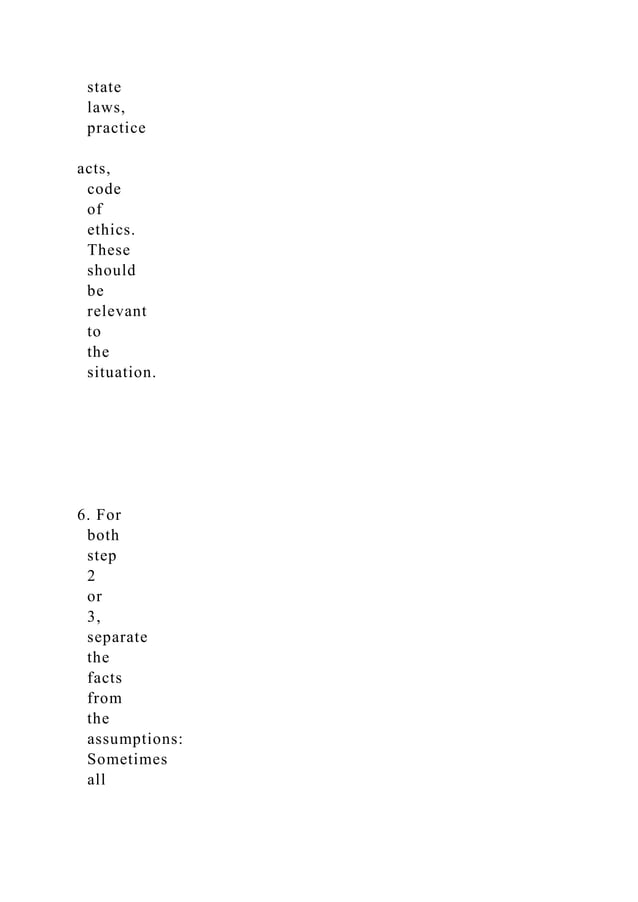 Bioethical Decision Making Model 1..docx
