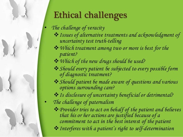 Bioethical issues in nursing