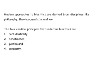 Bioethics | PDF