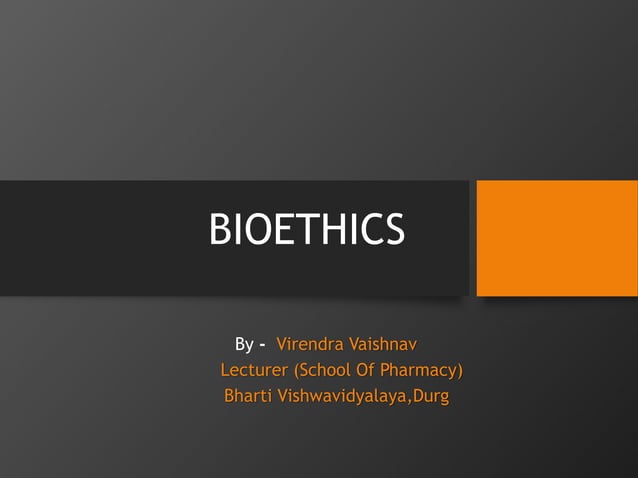 Bioethics.pdf | Science