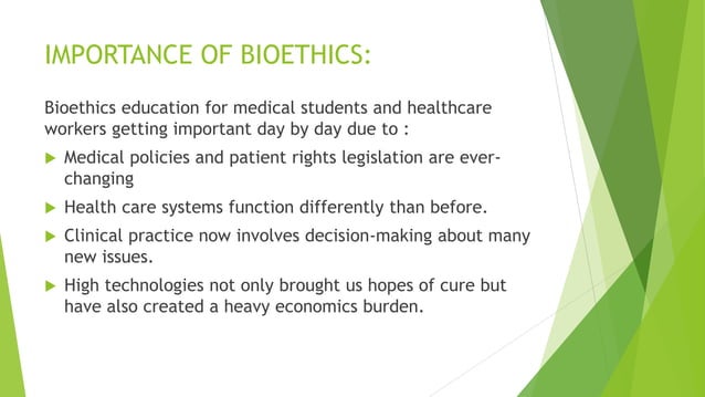 BIOETHICS. Which is used in daily routine life | PPT