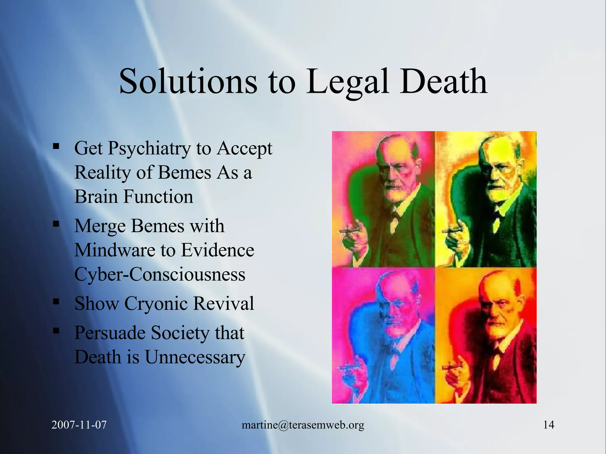 Bioethics of Biostasis | PPT