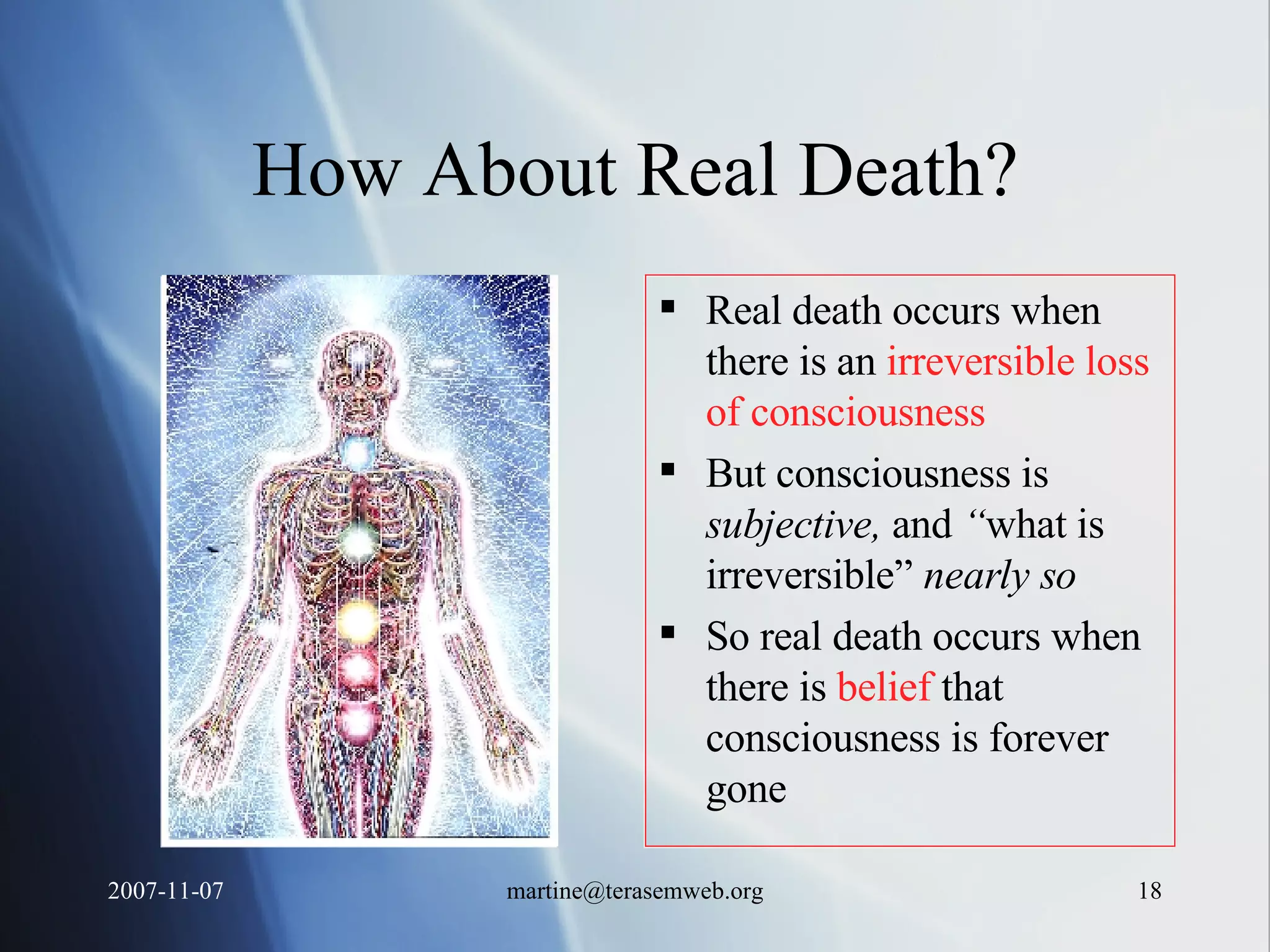 Bioethics of Biostasis | PPT