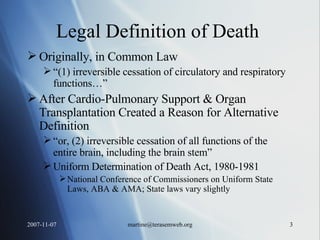 Bioethics of Biostasis | PPT