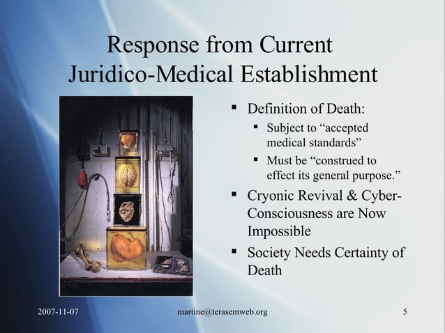 Bioethics of Biostasis | PPT