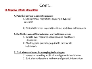 Bioethics - Positive and negative effects.pdf