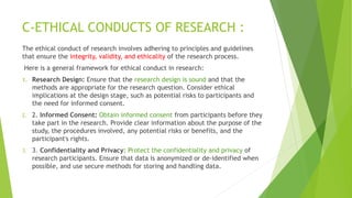 Codes of ethics for biologist By Anita bibi | PPT