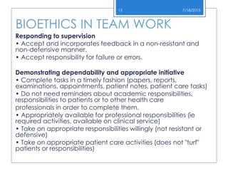 Bioethics and Biosafety | PPTX