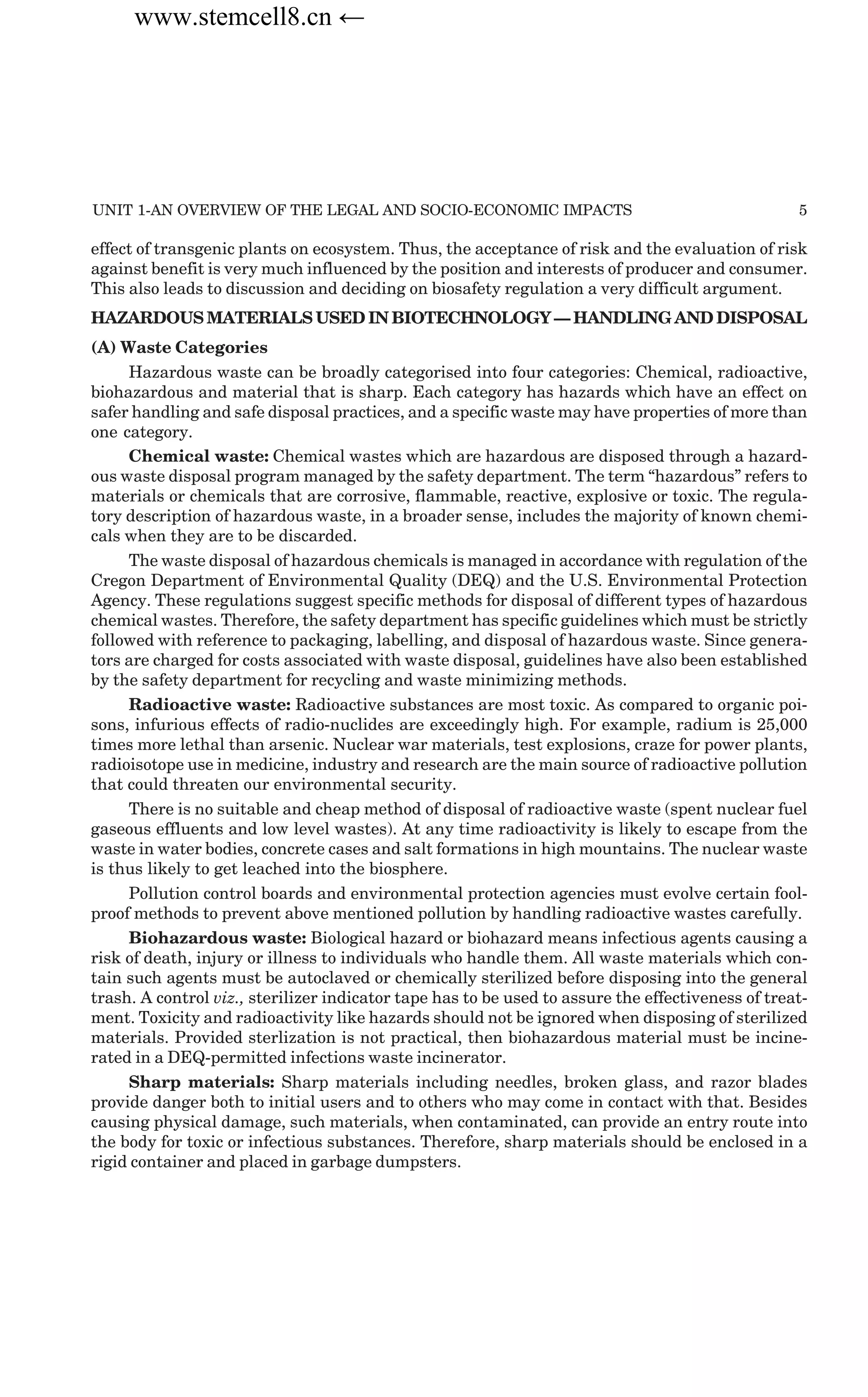 Bioethics and biosafety in biotechnology | PDF