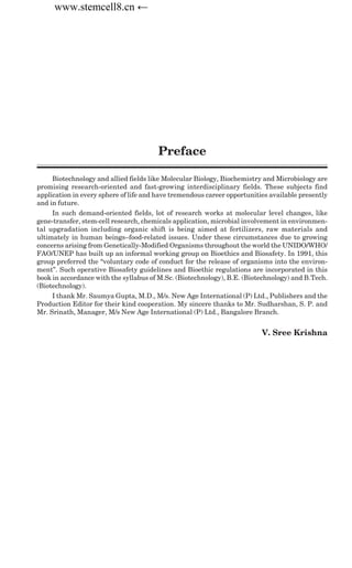 Bioethics and biosafety in biotechnology | PDF