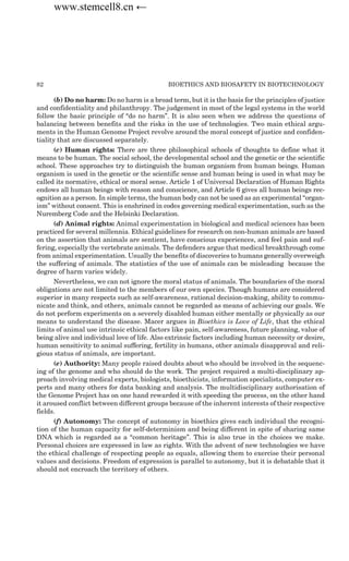 Bioethics and biosafety in biotechnology | PDF