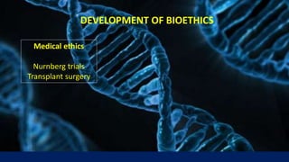 Bioethics and plant science | PPTX