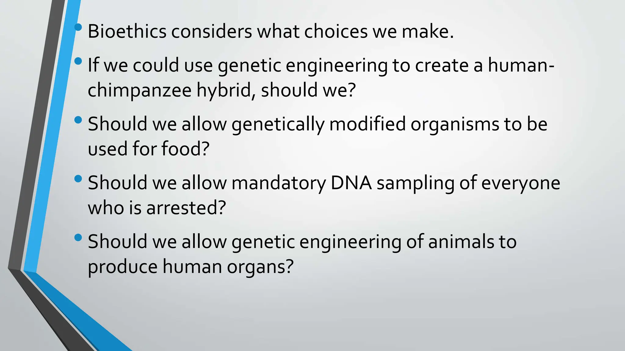 BIOETHICS AND GUIDELINES IN BIOTECHNOLOGY | PPTX