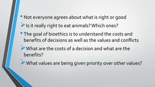 BIOETHICS AND GUIDELINES IN BIOTECHNOLOGY | PPTX