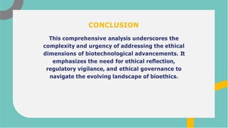 Introduction of Bioethics in healthcare industry | PPT