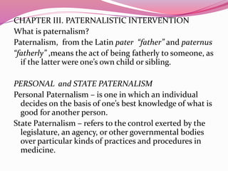 Bioethics in health care professionals | PPTX