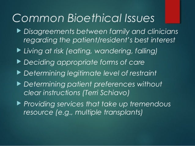 Bioethics intoduction