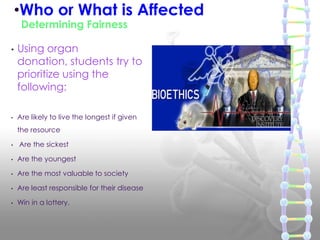 Bioethics Unit Plan | PPT