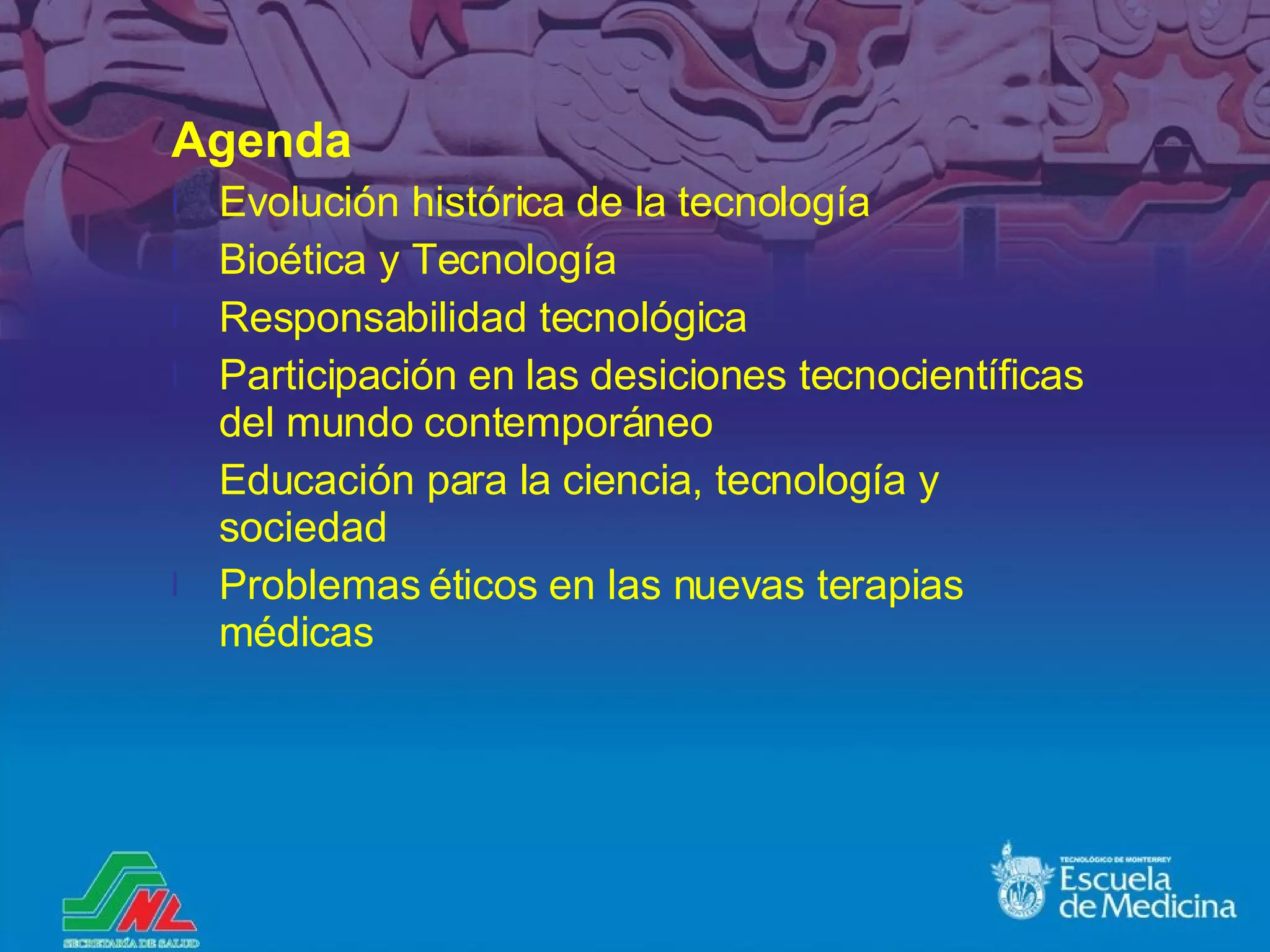 Bioetica Y Tecnología | PPT