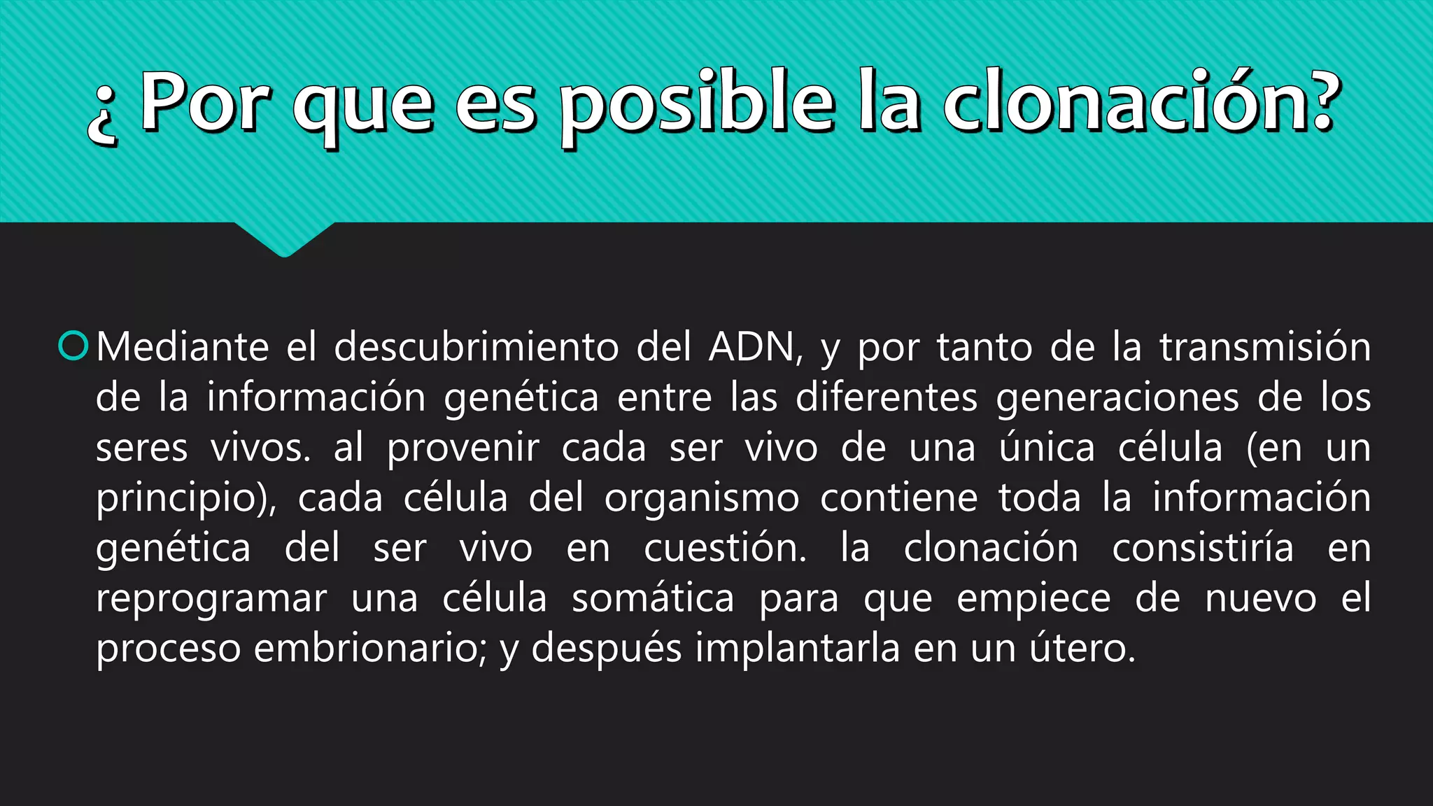 Bioetica y clonacion | PPTX
