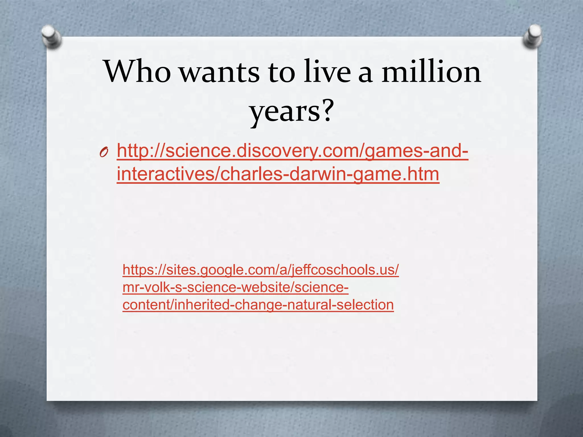 Bio evolution | PPTX