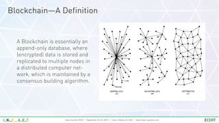 Practical Applications of Blockchain Technology in the Certification Industry | PPT