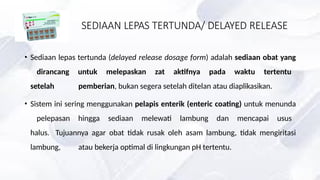 macam macam pelepasan obat berdasarkan biofarmasetika .pptx