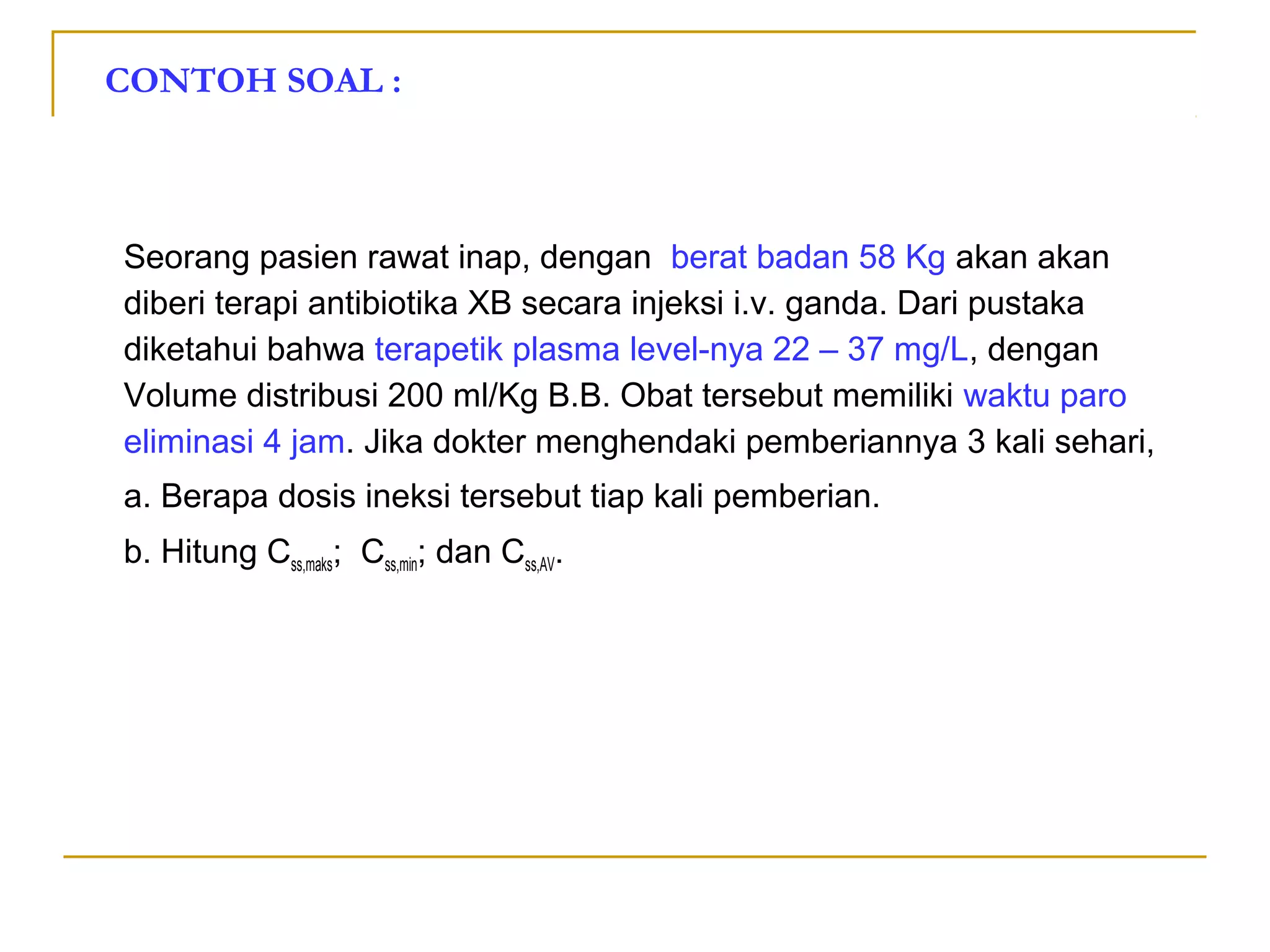 Biofarmasetika i | PPT