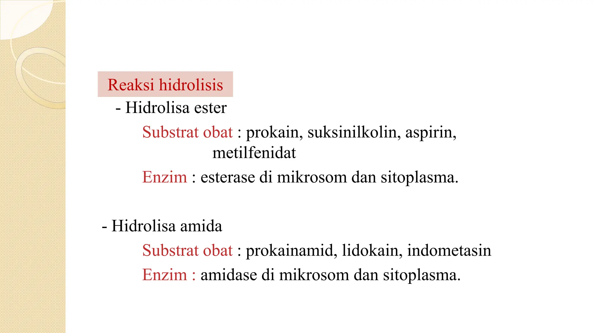 Biofarmasetika Metabolisme Obatt farmasi | DOCX