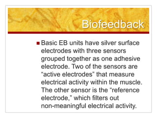 Electromyographic Biofeedback | PPT