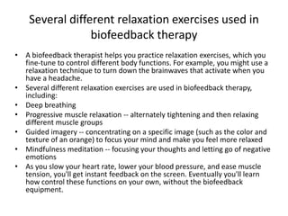 Biofeedback | PPTX