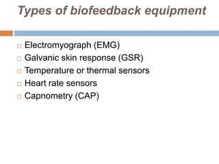 Biofeedback | PPTX