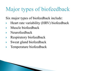 Biofeedback | PPTX