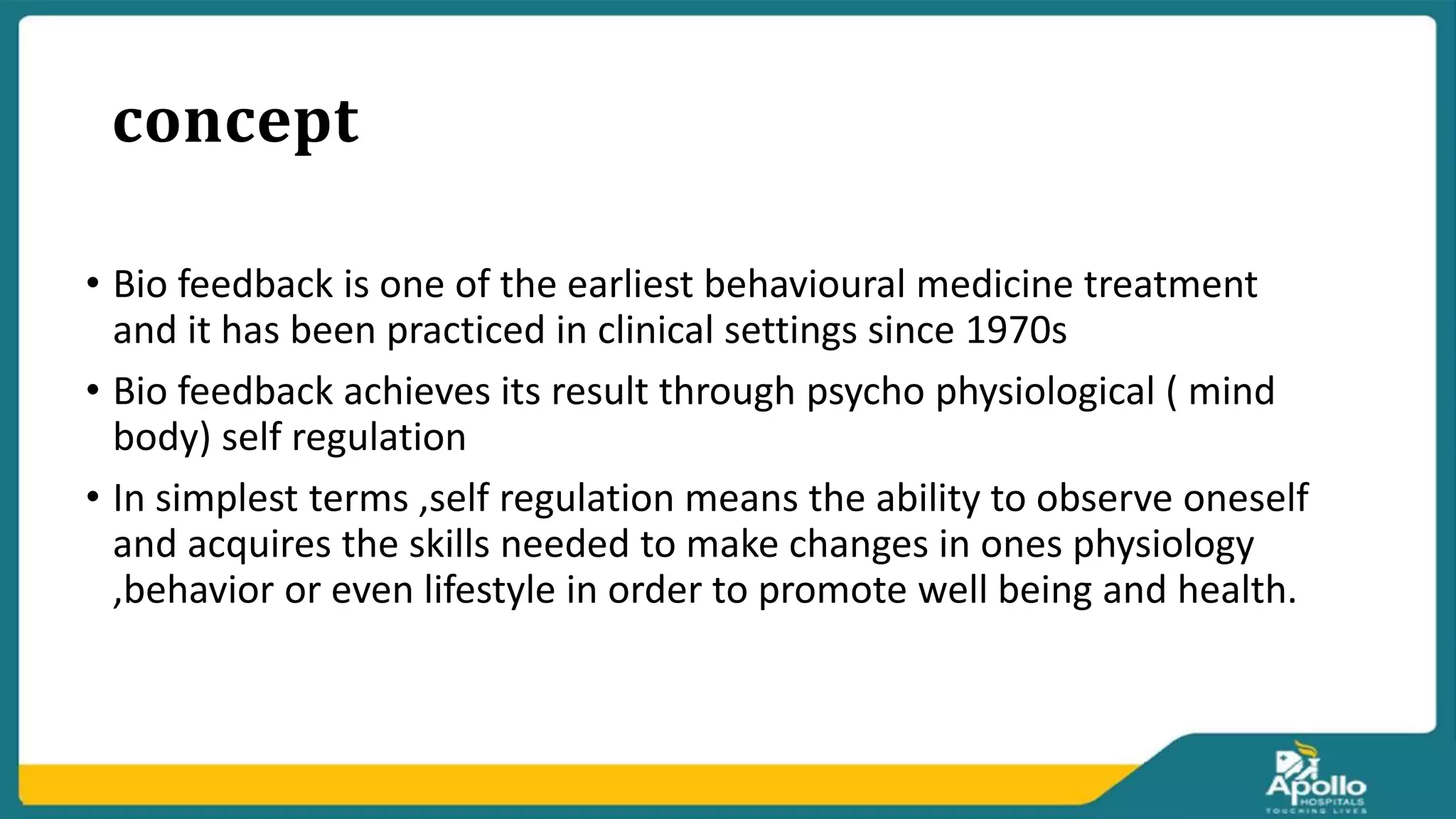 biofeedback.pptx | Brain and Nervous System Disorders | Diseases and ...