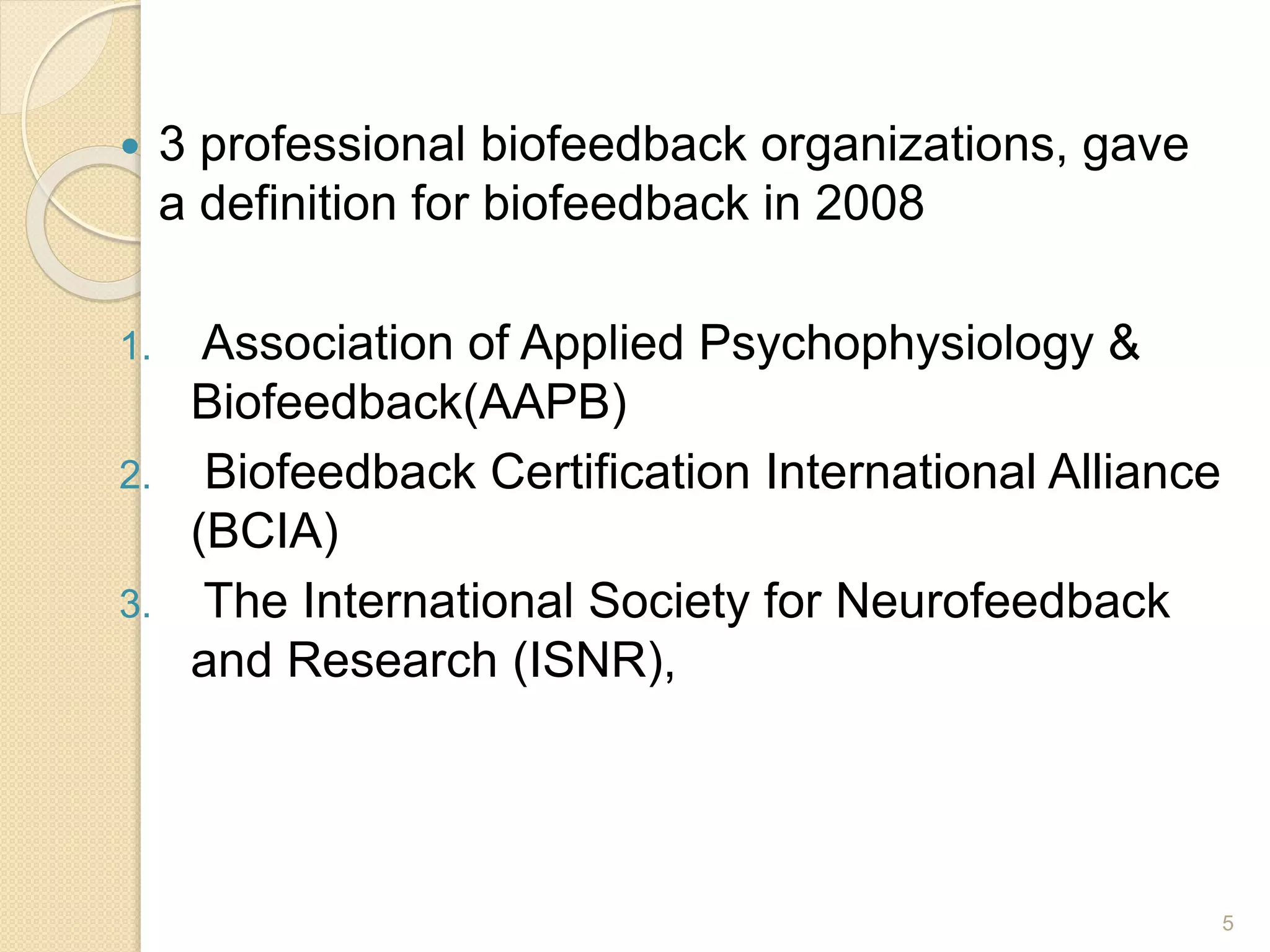 Biofeedback (3) | PPTX