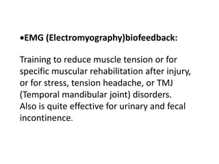 Biofeedback and headaches | PPTX