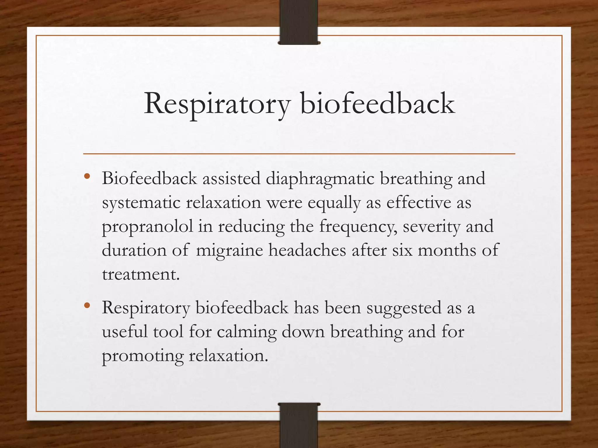 Biofeedback in rehabilitation | PPTX