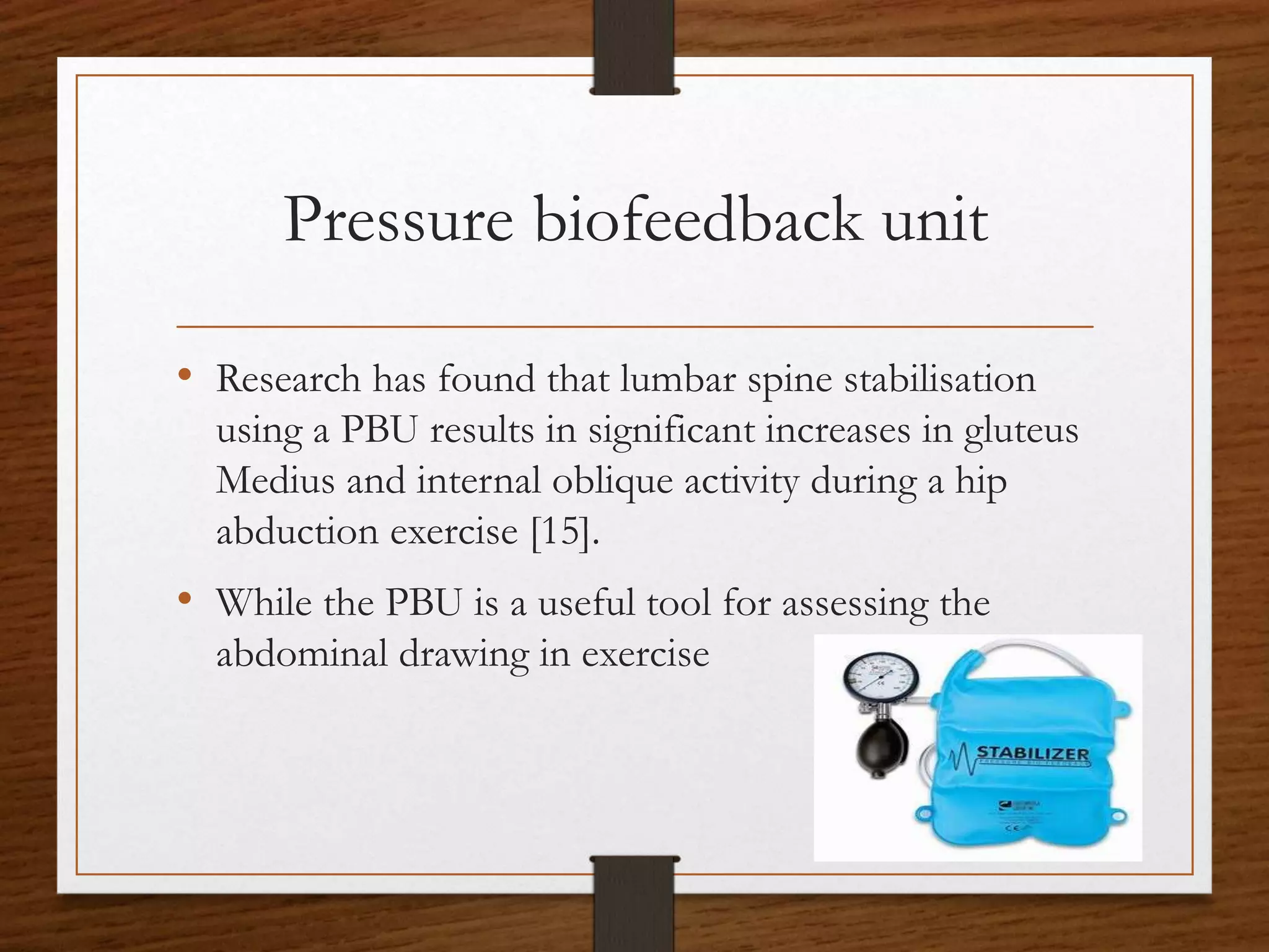 Biofeedback in rehabilitation | PPTX