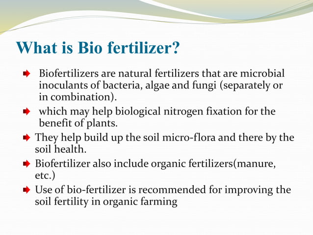 Biofertilizer | PPTX | Agriculture | Industries