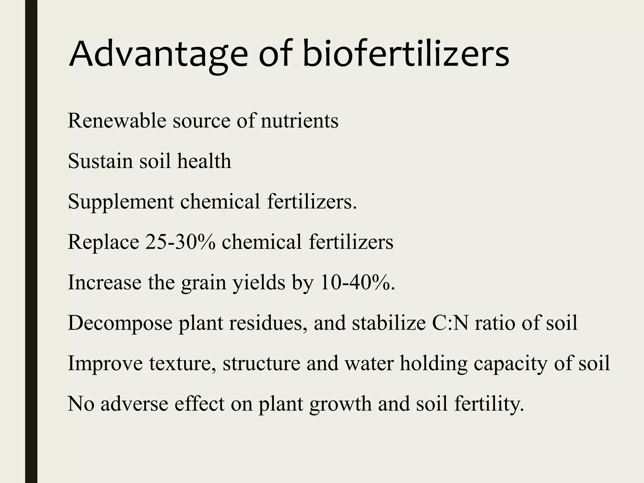 Biofertilizer and biopesticides | PPTX