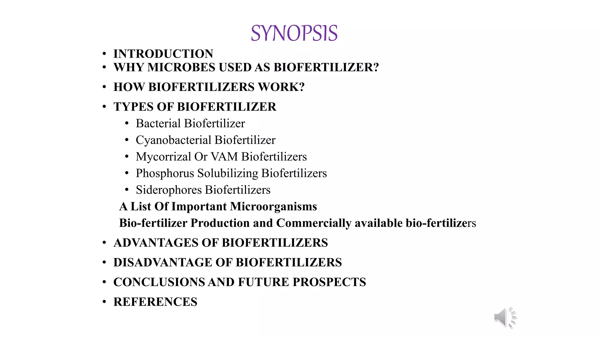 Biofertilizer | PPTX