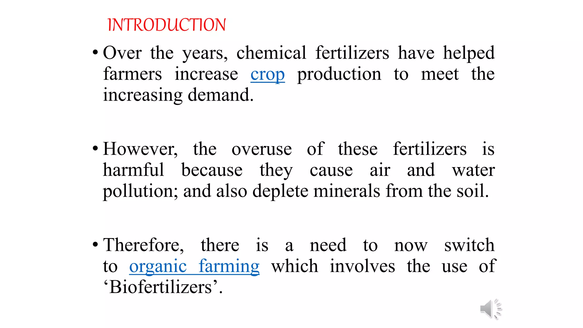 Biofertilizer | PPTX