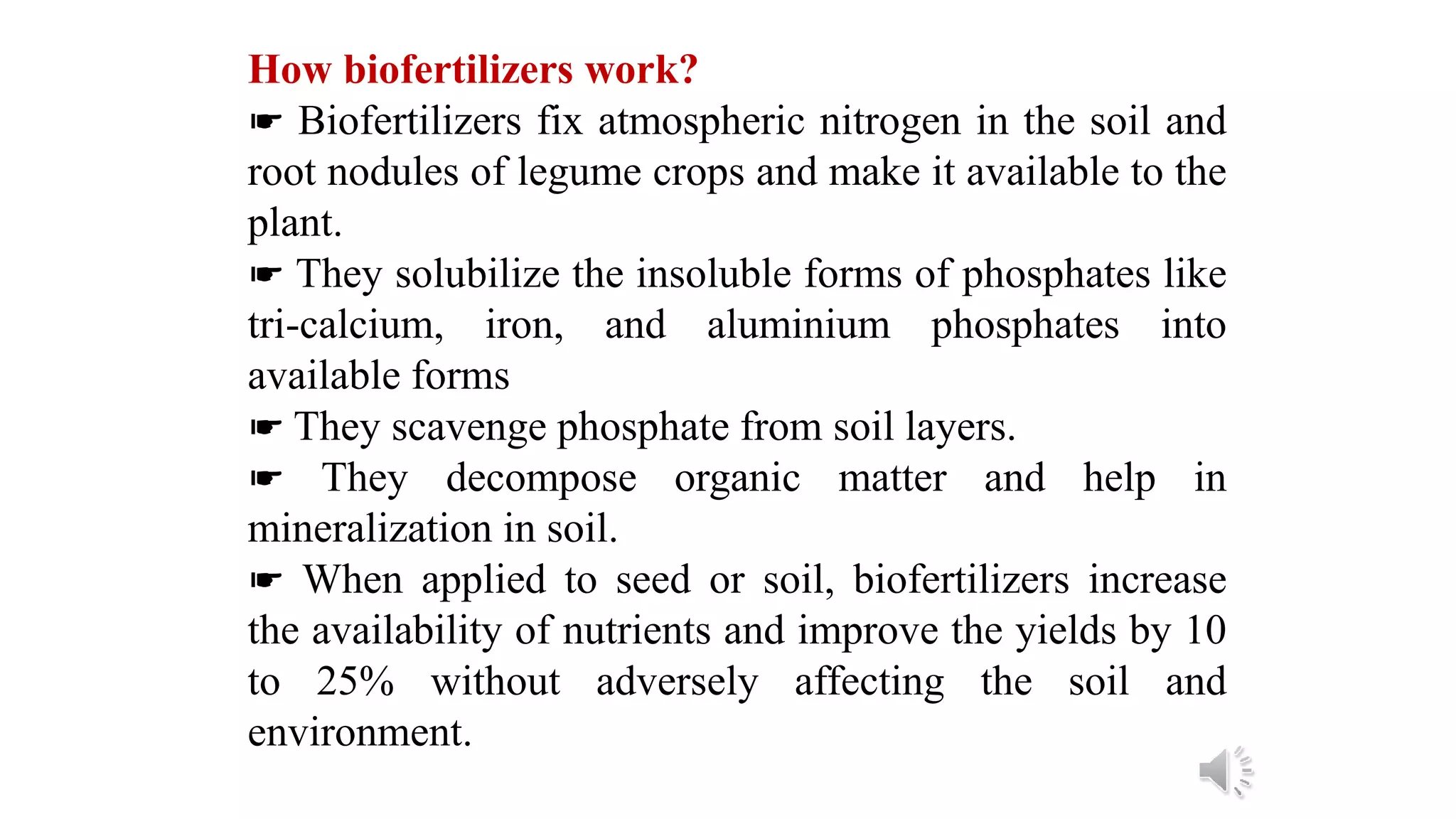 Biofertilizer | PPTX
