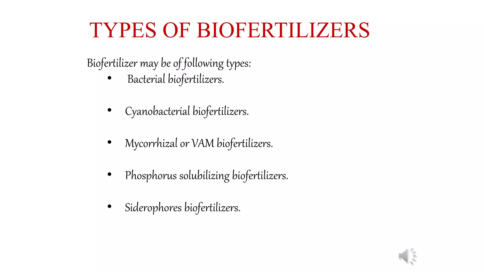 Biofertilizer | PPTX