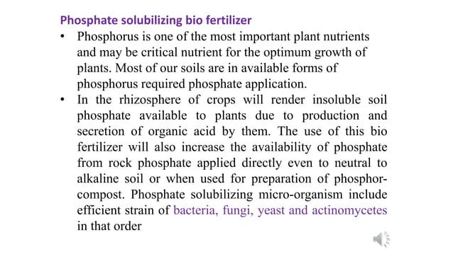 Biofertilizer | PPTX