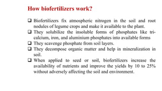 Biofertilizer | PPTX