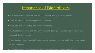 biofertilizer.ppt(introduction,types,uses) | PPT