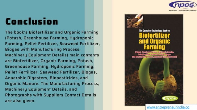 The Complete Technology Book on Biofertilizer and Organic Farming ...